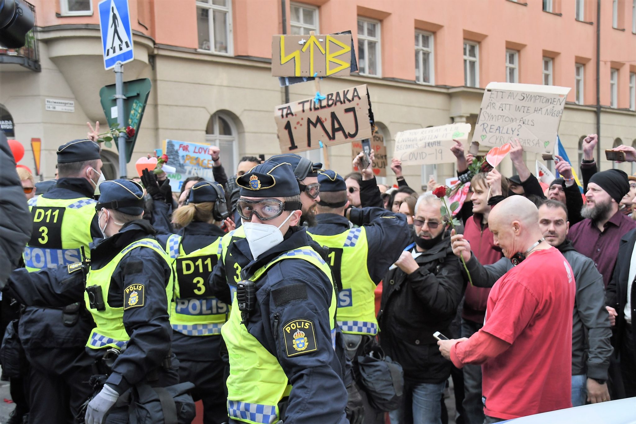 Foto: Prvomajski protesti širom svijeta: U Švedskoj intervenisala ...