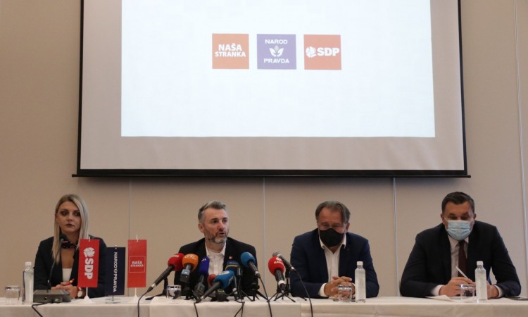 SDP, NiP i NS: Ime zajedničkog kandidata 'Trojke' objavit ćemo uskoro, do tada ne nasjedajte na ...