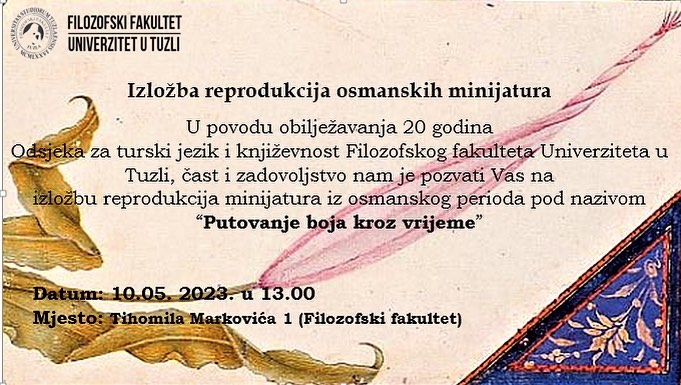 Izložba minijatura "Putovanje boja kroz vrijeme" - TIP.ba