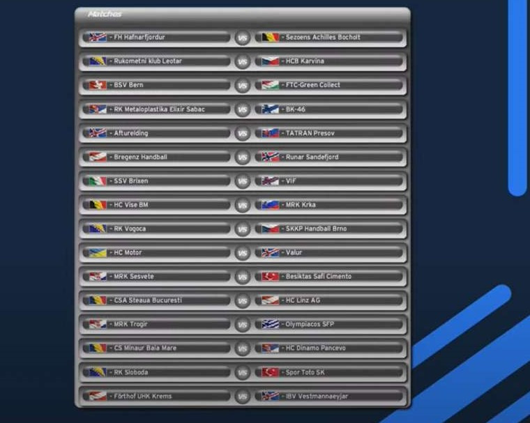 Vogošća, Sloboda i Leotar saznali protivnike u 3. kolu EHF Evropskog kupa - TIP.ba