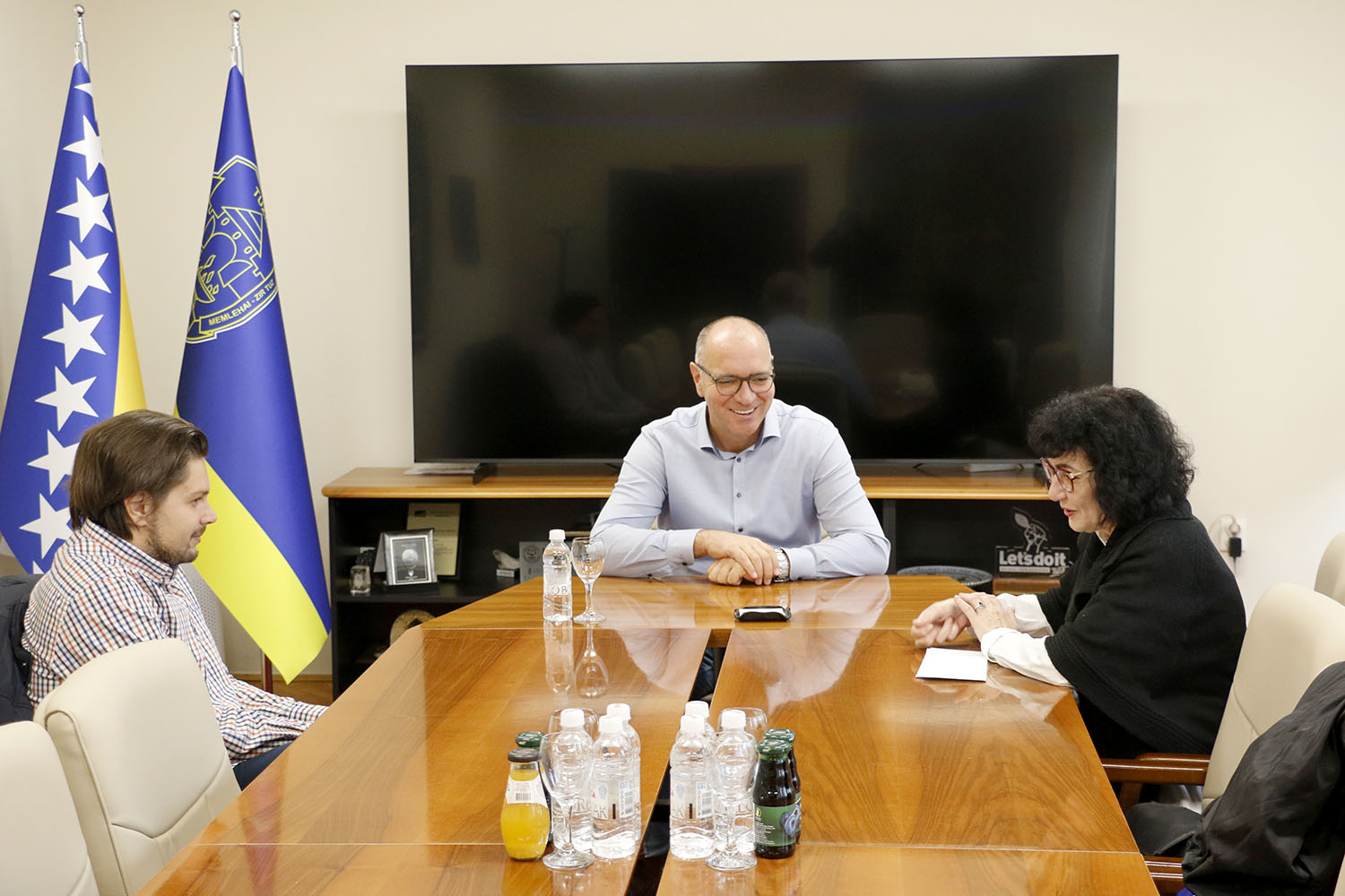 Foto: Gradonačelnik Tuzle primio predstavnike GKUD-a Bosna Tuzla - TIP.ba