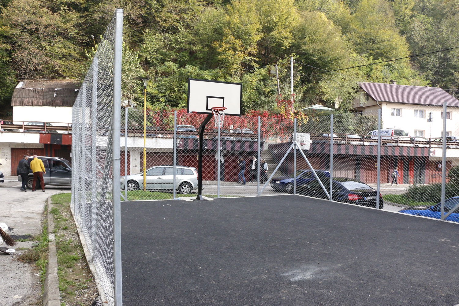 Foto: U MZ Paša Bunar radovi na sportskoj infrastrukturi i sanaciji ...