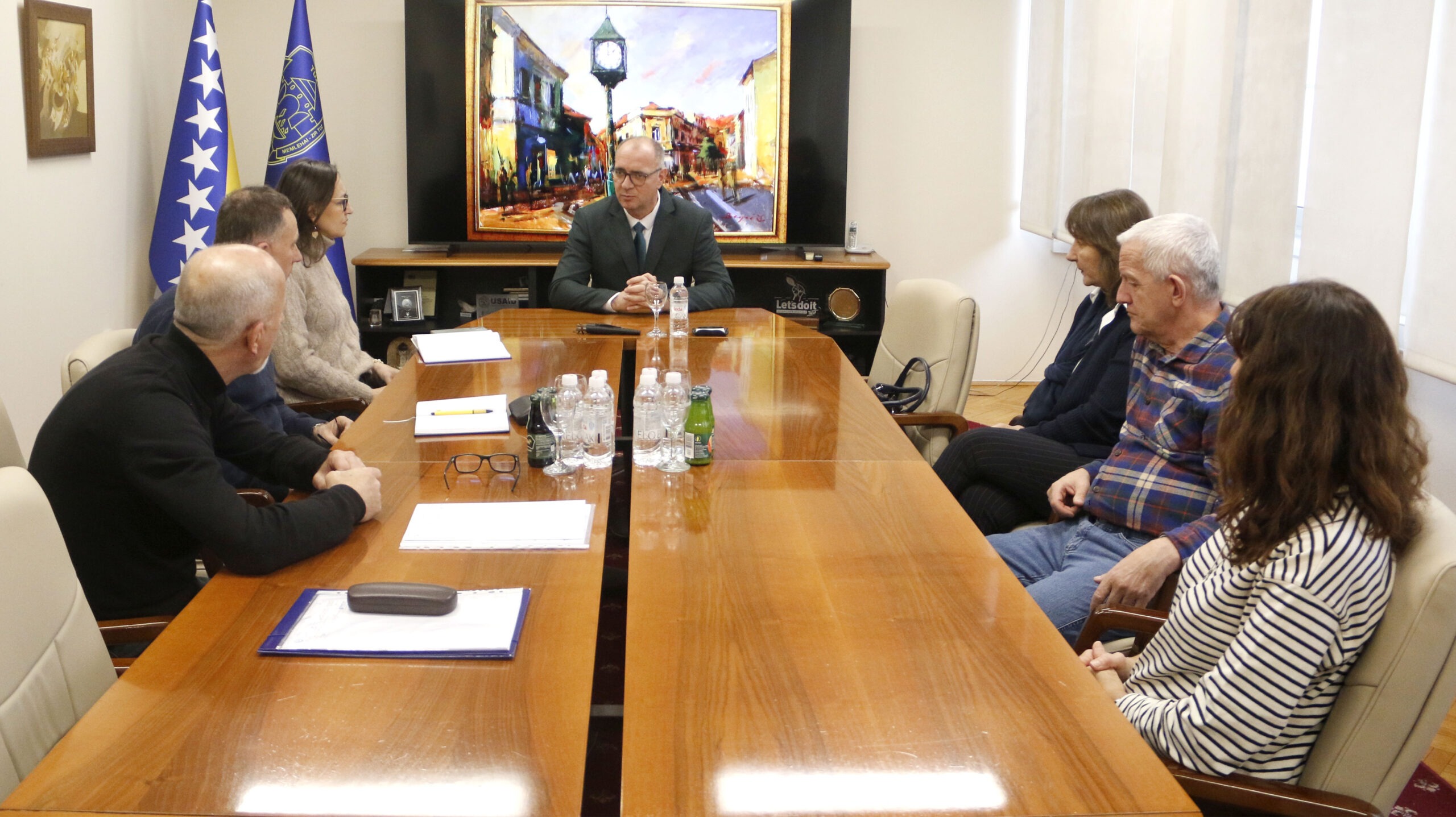 Foto: Gradonačelnik Tuzle primio predstavnike Planinarskog društva ...