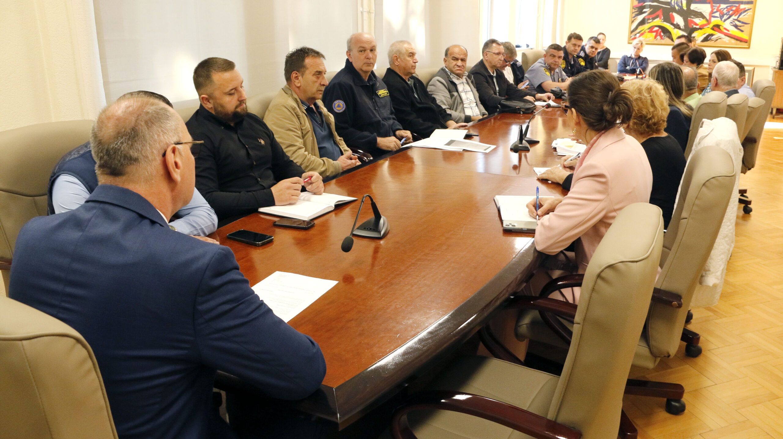 Foto: U Gradskoj upravi održan sastanak Organizacionog odbora povodom obilježavanja 15. maja ...