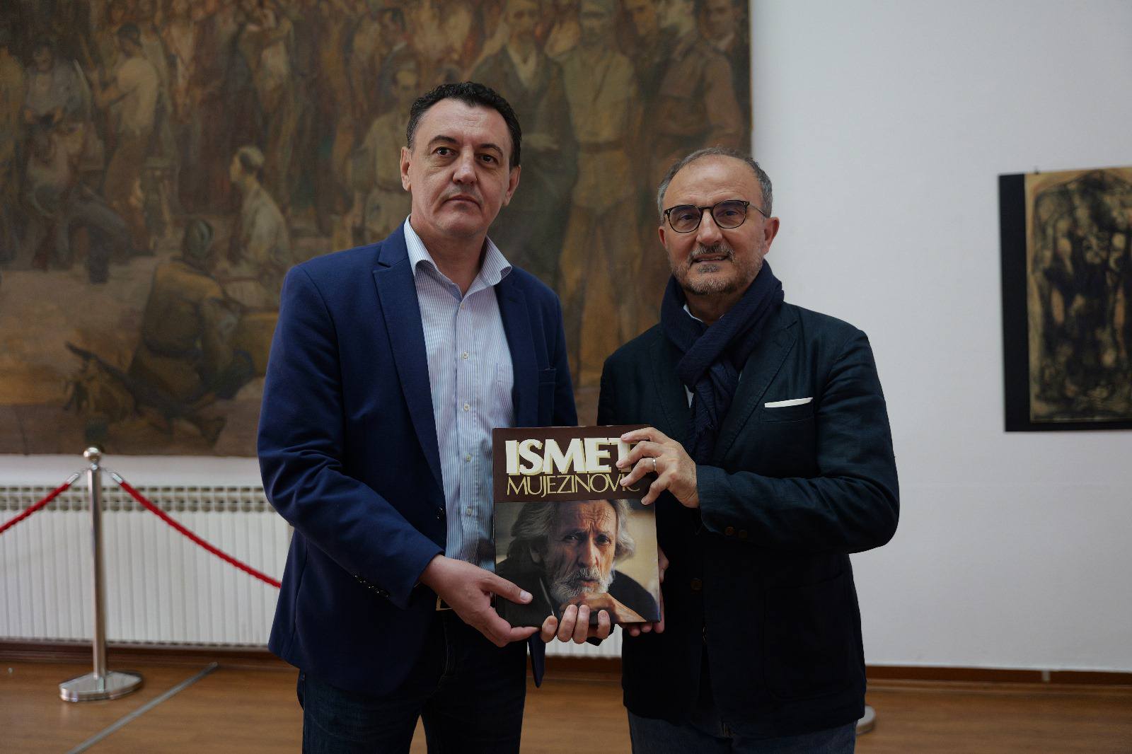 Foto: Soreca posjetio atelje Ismeta Mujezinovića u Tuzli - TIP.ba