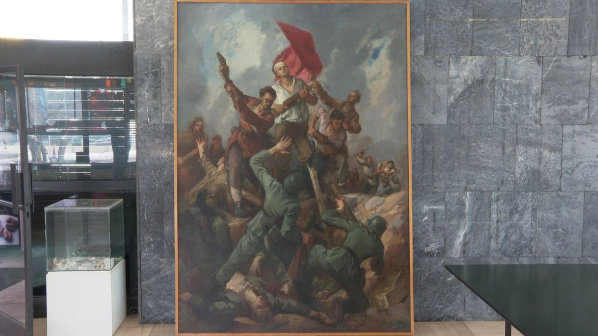 Monumentalni "Juriš" Ismeta Mujezinovića putuje u Berlin - TIP.ba